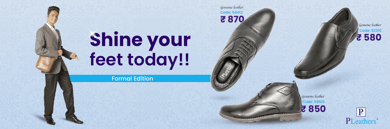 P Leathers Footwear | Most Affordable Footwear Brand In India